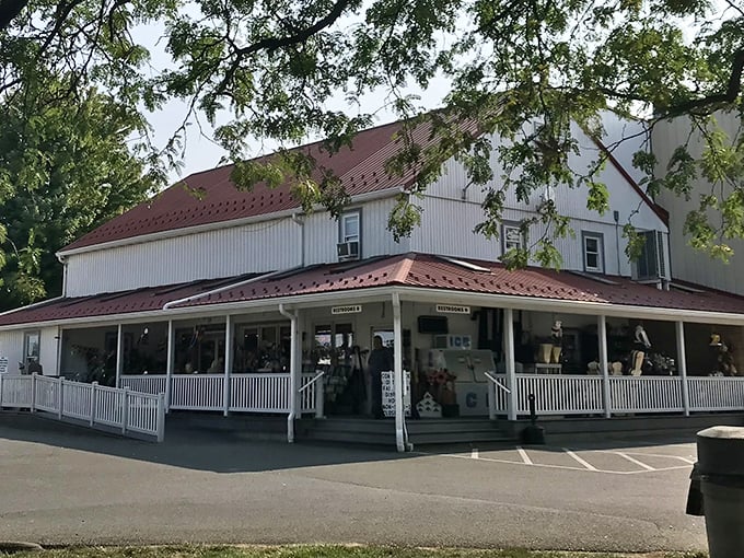 That welcoming porch isn't just for show&mdash;it's where dreams of shoofly pie become delicious reality.