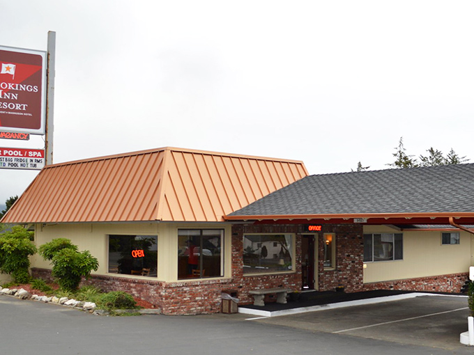 That copper roof catches the coastal light beautifully - affordable charm meets architectural character.