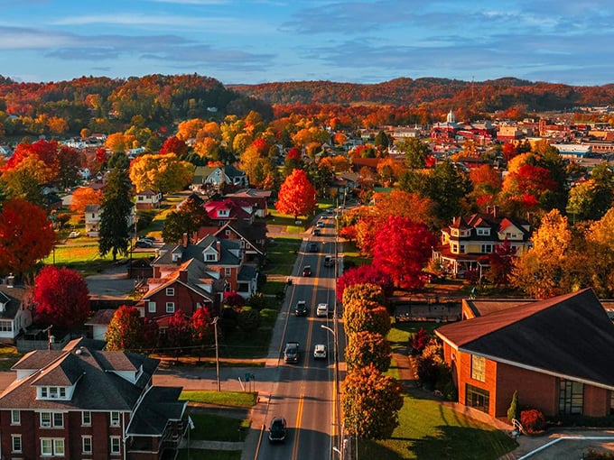 When fall decides to show off in Buckhannon, it doesn't hold back &ndash; pure autumn magic everywhere you look.