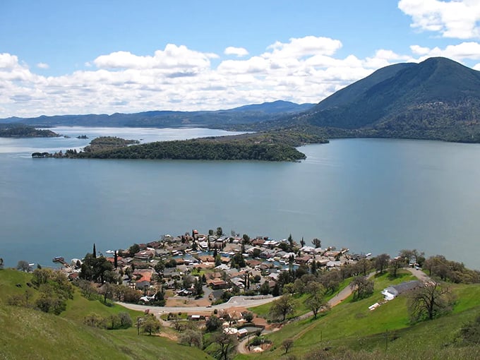 The vast blue waters of Clear Lake shimmer under California sunshine, promising fishing tales you'll embellish for years.