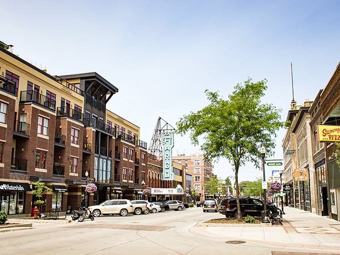 Where Main Street America meets Midwest charm - Fargo's downtown delivers both comfort and character.