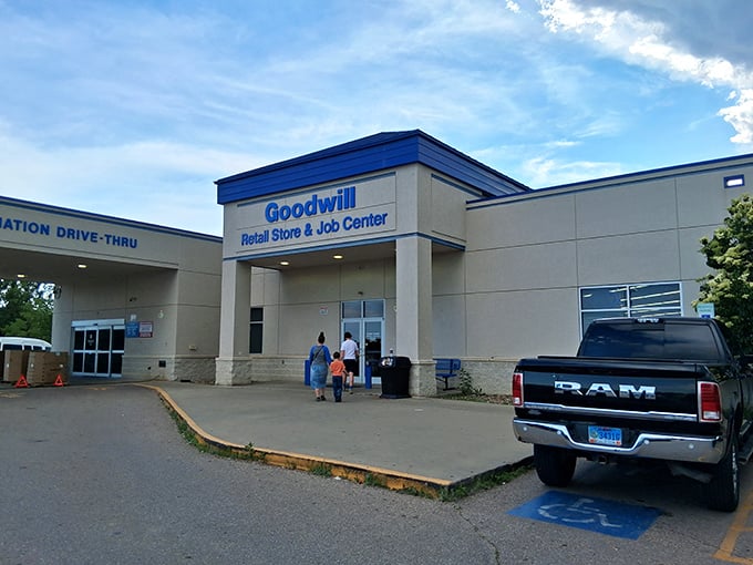 Step through these doors and enter the wonderland of secondhand finds where yesterday's castoffs become tomorrow's conversation pieces.