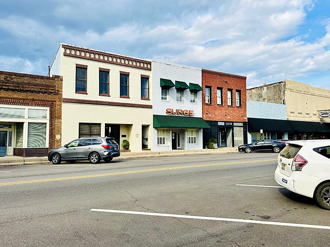 Historic storefronts line Greenville's main drag, where shopping local isn't just a trend&mdash;it's a tradition.