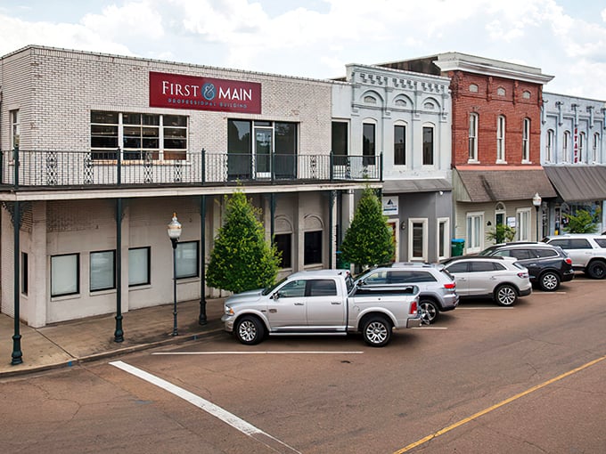 First & Main restaurant anchors Grenada's charming downtown square&mdash;where locals gather without emptying their wallets.