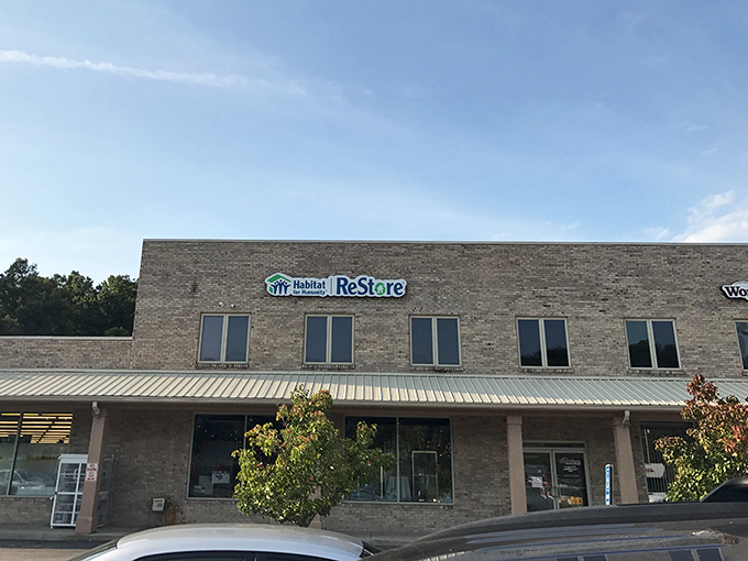 This ReStore's spacious exterior promises treasure hunting adventures that would make Indiana Jones jealous.