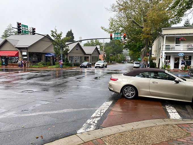 Small-town charm meets mountain magic on streets where neighbors still wave and time moves slower.