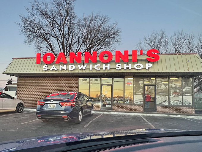 Dawn breaks over Ioannoni's, where sandwich artisans are already preparing for the day's delicious battles. Like a culinary fortress, it stands ready to defend against hunger.