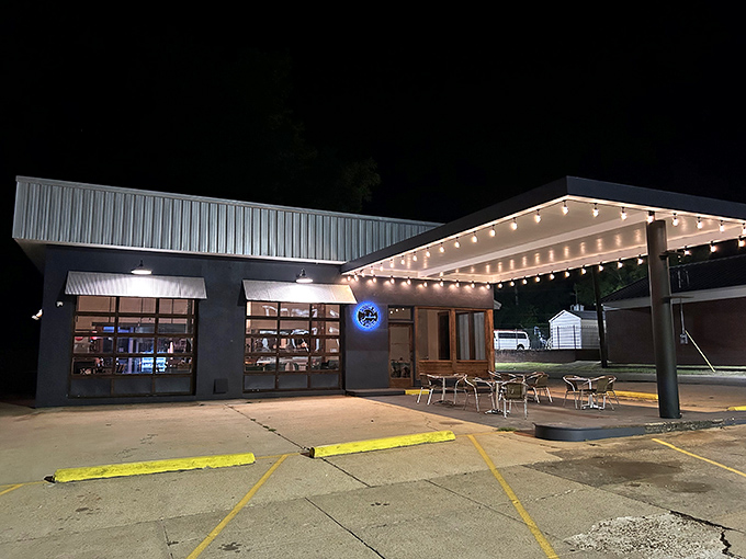 This unassuming exterior hides a chicken paradise inside. The best treasures often come in the plainest packages!