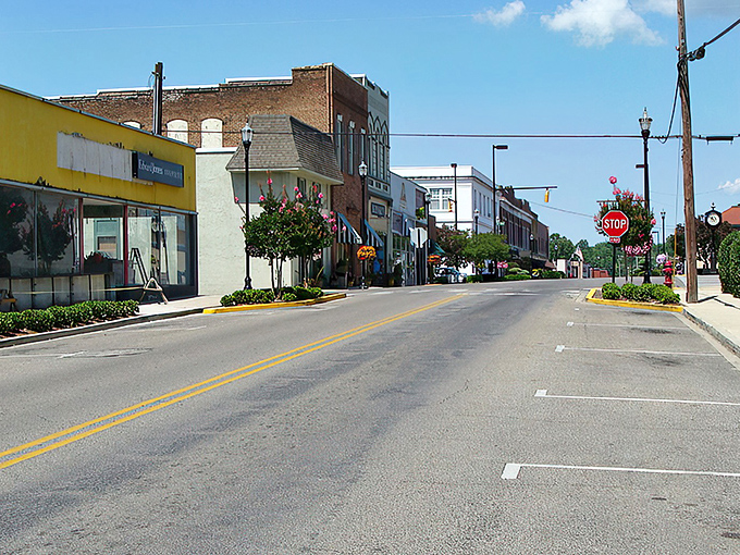 Main Street charm meets modern convenience where parking is plentiful and stress is optional.