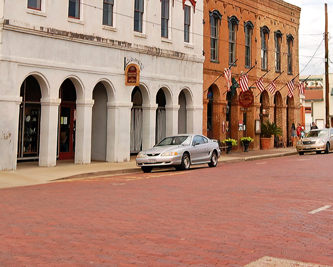 Red brick buildings line Jefferson's main street, where history isn't just remembered&mdash;it's lived daily.
