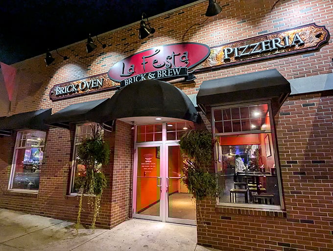 Step through these bright orange walls and prepare for a brick-oven revelation that'll make your taste buds dance the tarantella.