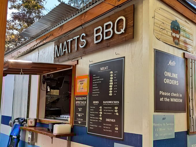 Meat paradise found! This humble window serves up brisket so tender it makes grown adults weep with joy.