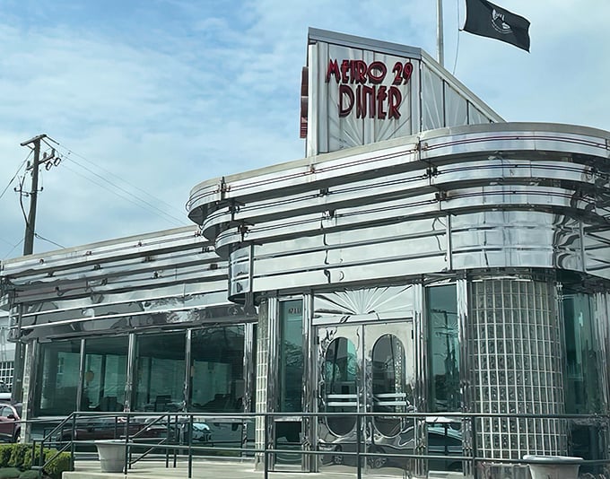 Step into this Art Deco time machine where pancakes meet pure American diner magic.