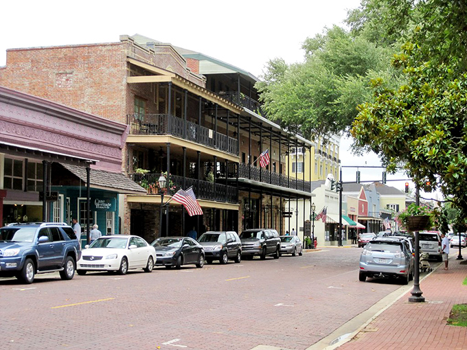 Balconies that could tell stories for days line Natchitoches' main street. It's like the French Quarter's more relaxed cousin.