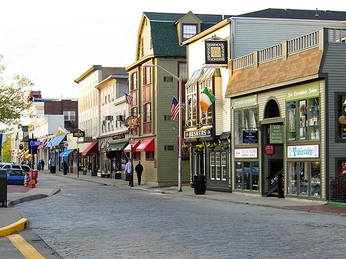 Thames Street's colorful colonial buildings house treasures waiting to be discovered. Like a living history book with better shopping options!