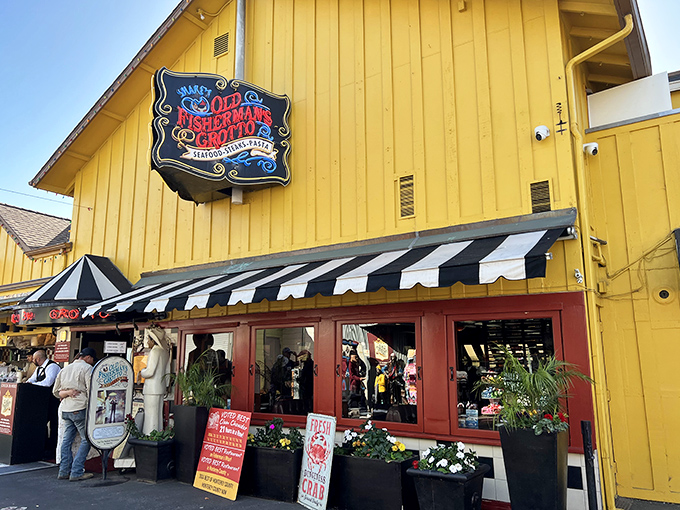 Step right up to chowder heaven! Old Fisherman's Grotto's charming exterior might look touristy, but locals know this is where the real clam magic happens.