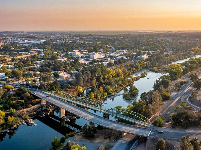 Oroville's scenic river views and affordable housing make retirement dollars stretch further than your morning yoga session.