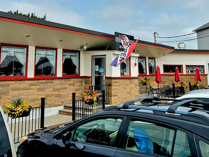 Those outdoor tables at Pazi's Place aren't just for show&mdash;they're front-row seats to East Providence's daily parade of life.
