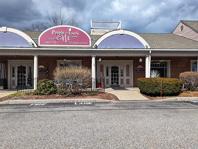 Sometimes the best breakfast spots hide behind the most unassuming facades - this is one of them. 