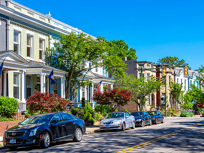 These colorful row houses tell stories without saying a word&mdash;Richmond's architectural autobiography written in brick and mortar.