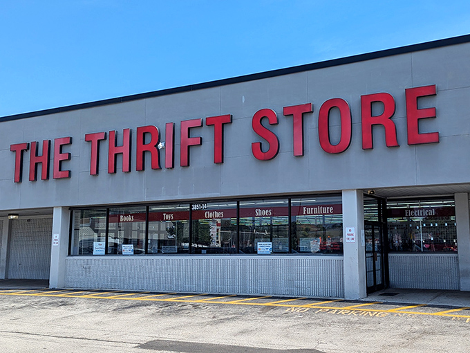 Books, toys, clothes, shoes, furniture &ndash; the storefront tells you exactly what awaits in this Jacksonville bargain hunter's paradise.