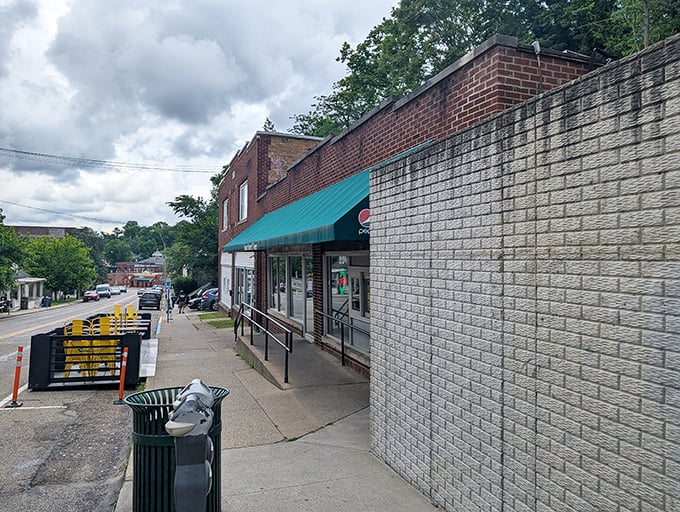 A quiet morning on Union Street, where this unassuming diner has fueled Athens locals and college students for generations.