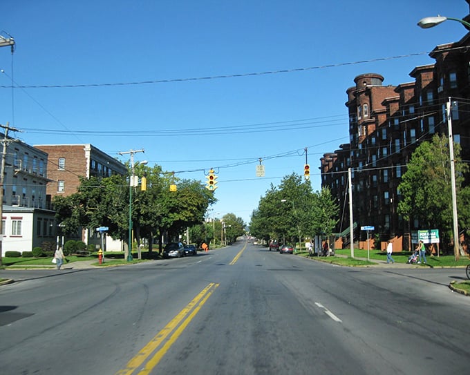 Tree-lined streets and classic architecture make Utica neighborhoods walkable and welcoming—perfect for stretching those Social Security dollars.