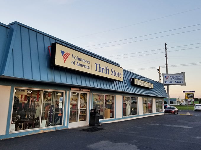 Sunshine gleams off this VOA location, where everyday treasures await discovery behind those welcoming glass doors.