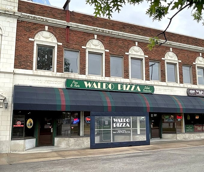 Sometimes the best treasures hide behind the most unassuming green awnings and weathered storefronts.