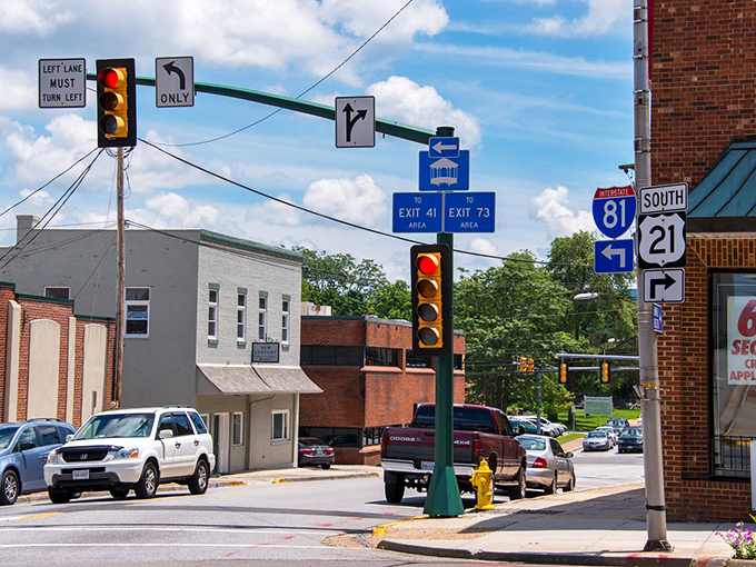 Wytheville's charming intersection where highways meet, but your retirement funds can relax. Traffic lights optional, savings guaranteed!