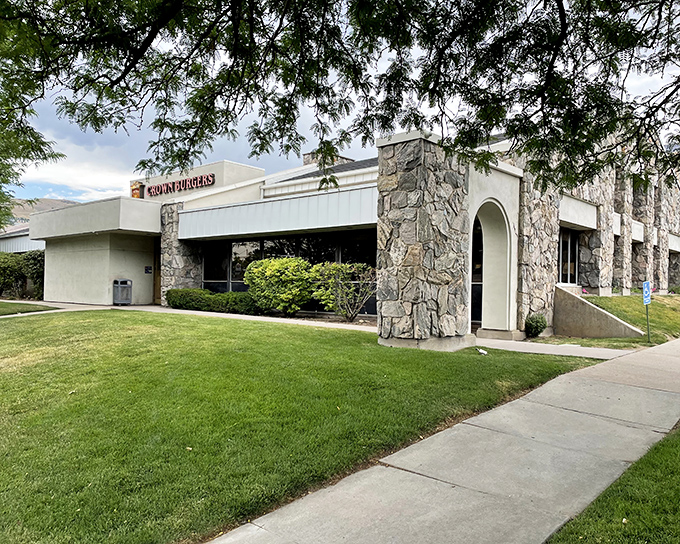 Summer at Crown Burgers &ndash; where the grass is green, the sky is blue, and the pastrami burgers are calling your name.