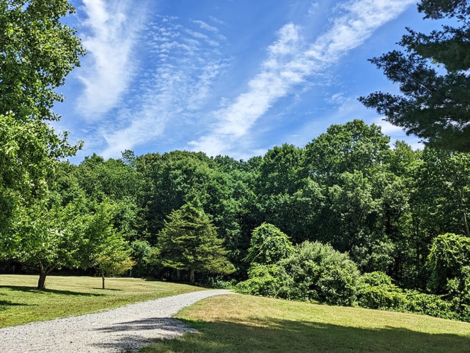 The definition of serenity: where Massachusetts shows off its green credentials with a view that belongs on the cover of "Peaceful Places Monthly."