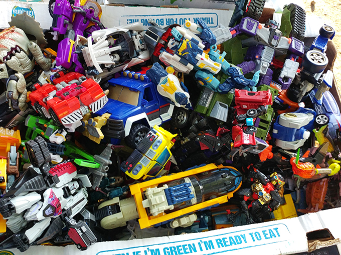 Nostalgia by the boxful! These colorful Transformers aren't just toys&mdash;they're time machines transporting collectors back to Saturday morning cartoons.