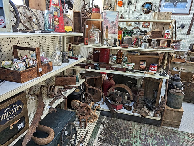 Rust and remembrance: A treasure trove of farm implements and mechanical curiosities that would make any history buff weak in the knees.