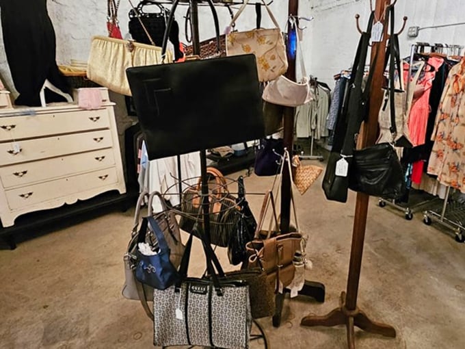 Handbag heaven or purse purgatory? Your grandmother would recognize these beauties from her dancing days&mdash;each one with stories to tell.