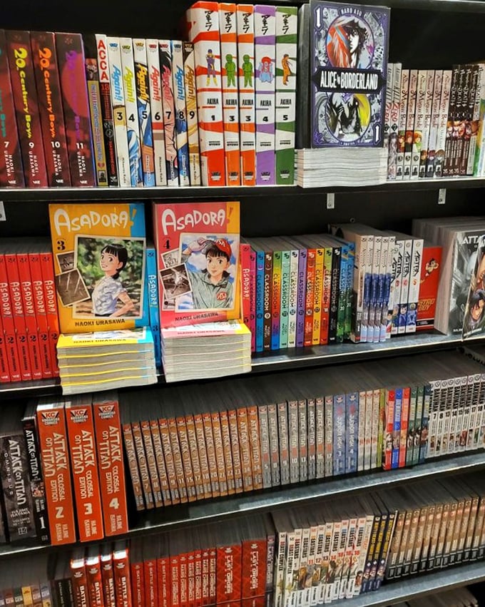 Even manga finds its way to the market &ndash; because good stories pair perfectly with good food.