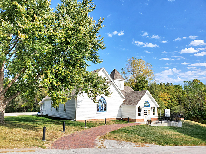 This pristine white church with its Gothic windows isn't just architectural eye candy&mdash;it's where culture and community harmonize in Brownville's concert series.
