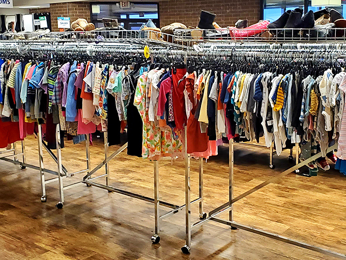 Tiny fashionistas rejoice! The children's section offers everything from everyday play clothes to special occasion outfits at prices that won't break the piggy bank.