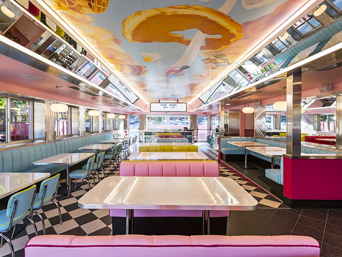 Walking into Sugar n' Spice feels like stepping into a 1950s postcard that's been colorized by someone who really loves life.