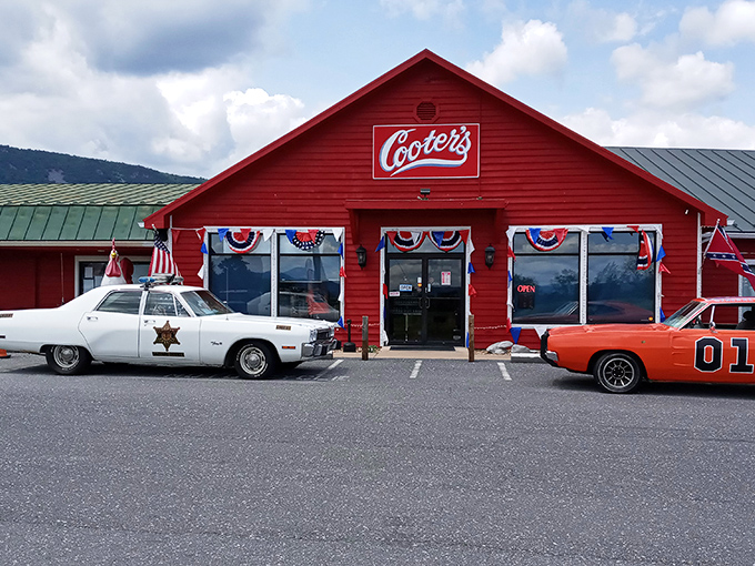 Cooter's Place brings TV nostalgia to life with classic cars that'll transport you back faster than your remote control ever could.