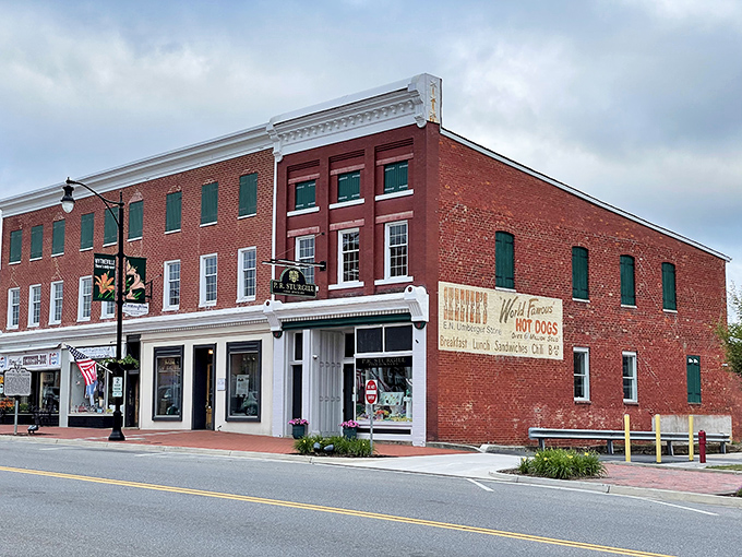 Brick facades and welcoming storefronts line downtown Wytheville, where "rush hour" means three cars waiting at the town's only traffic light.