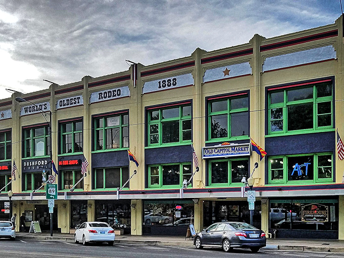 The World's Oldest Rodeo building proudly proclaims Prescott's Western heritage &ndash; where cowboys have been showing off since before your grandparents were born.