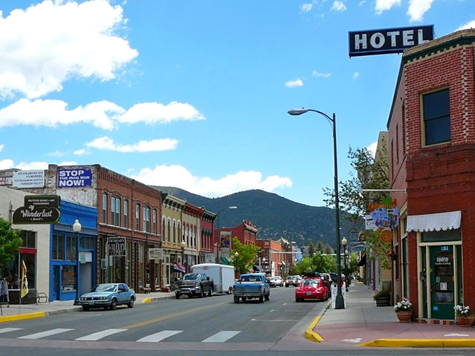 Historic downtown Salida, where the architecture is vintage and the vibe is anything but old-fashioned.