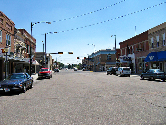 Main Street Sidney offers that perfect small-town America vibe where traffic lights are optional and conversations with strangers are practically mandatory.