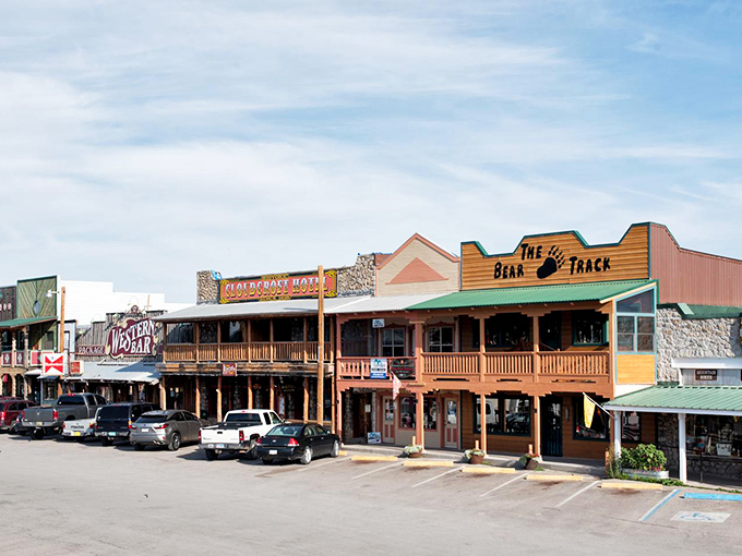 The Bear Track stands as a testament to mountain town shopping done right, where souvenirs actually support local artisans rather than distant factories.