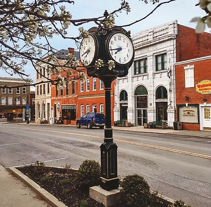 That iconic town clock doesn't just tell time&mdash;it tells stories of generations who've gathered beneath it in Fayetteville's picturesque downtown.
