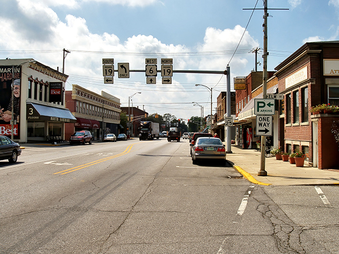 Main Street USA isn't just a Disney creation&mdash;it's alive and well in Nappanee, where traffic jams involve the occasional horse and buggy.