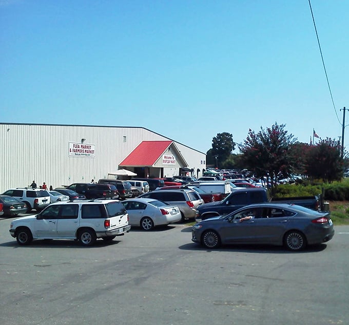 The unassuming exterior belies the wonderland within. Like a retail TARDIS, Brightleaf's simple building houses universes of unexpected finds.