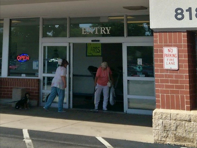 Step through these doors and enter the parallel universe where yesterday's donations become tomorrow's conversation pieces.
