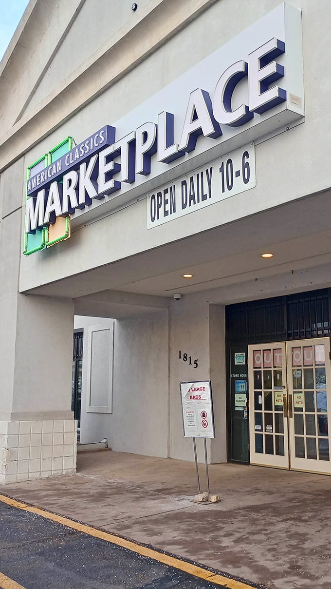 Step through these doors and kiss your afternoon goodbye! Time has a funny way of evaporating when surrounded by decades of American nostalgia.